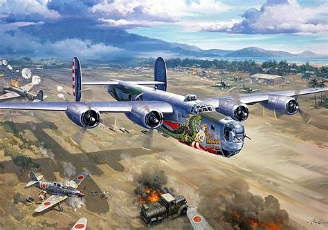 Consolidated B 24 Liberator Aircraft Qgmhtp