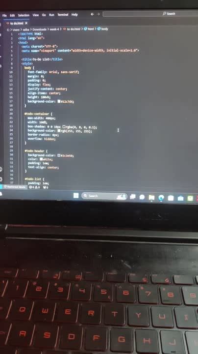 Sai Bavesh On Linkedin Webdevelopment Todolist Motioncut