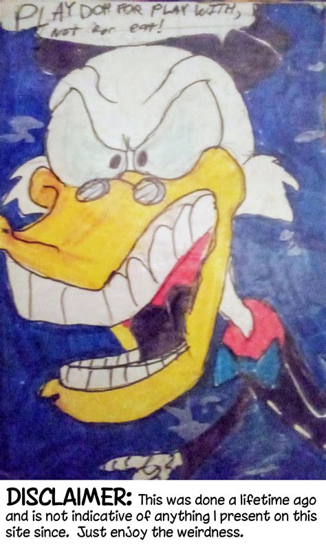 Really Old Scrooge Mcduck I Just Found By Mightyfilm On Deviantart