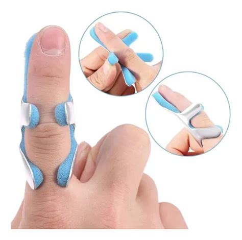 3 Medical Frog Phalanx Finger Splint Brace Aluminium Toad Parcelamento Sem Juros