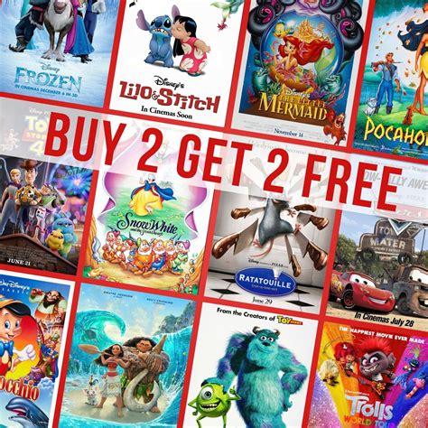Disney Animated Movie Posters