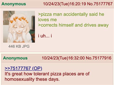Anon Orders Pizza Rgreentext