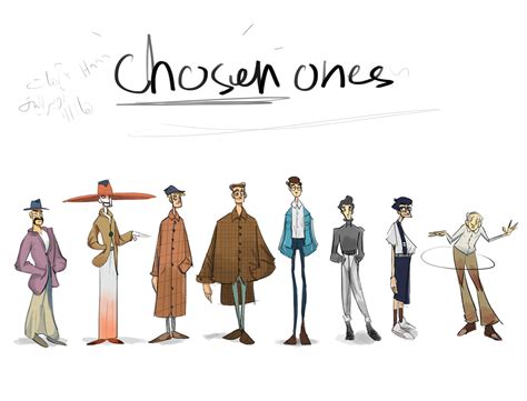 1 Reference Many Characters On Behance