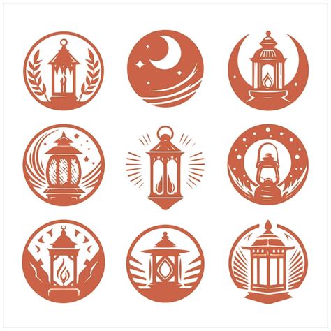 Lantern Logo Premium Ai Generated Vector