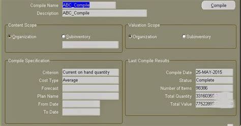 Oracle Certified Applications Specialist Functional Oracle Inventory