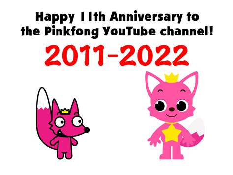 Pinkfong Celebrates 11 Years On Youtube By Mjhenry83 On Deviantart