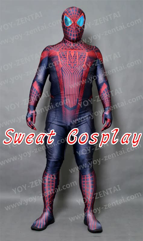 High Quaity Super Hero Custom Made Special Type The Amazing Spider Man Costume Suit Adult