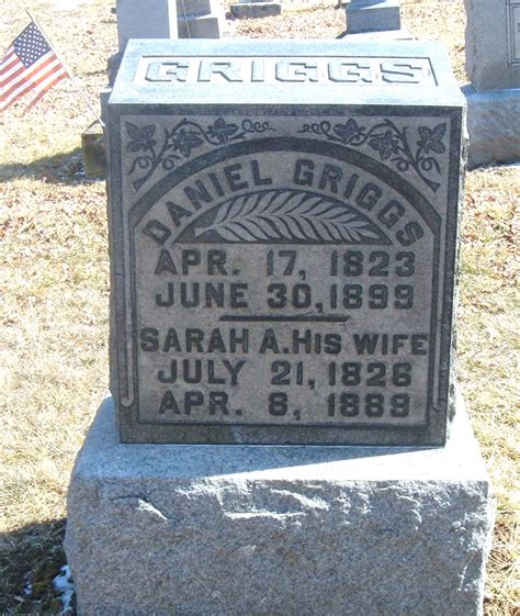 Daniel Griggs 1823 1899 Find A Grave Memorial
