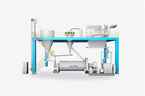 Air Classifying Mill Dry Grinding Solution Alpa