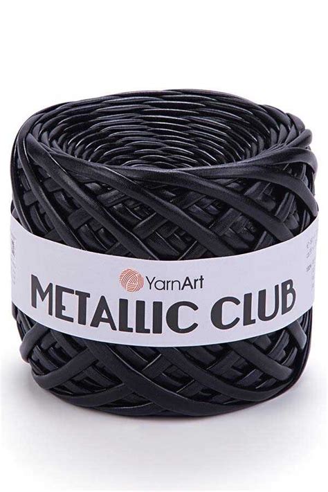 YARNART METALLIC CLUB 8120 Siyah FANTAZİ ÖRGÜ İPLİKLERİ YARNART