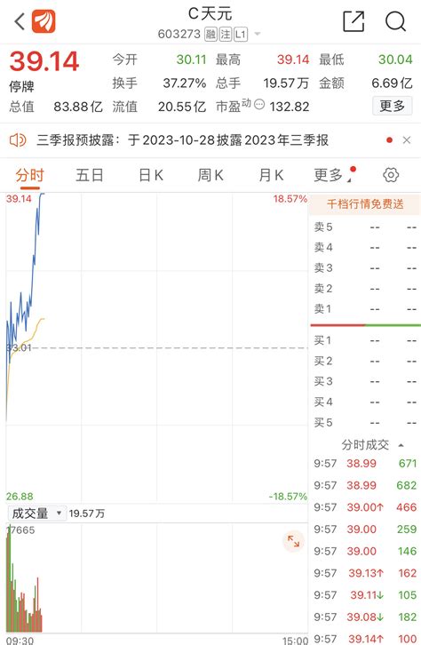 C天元大涨1857 触发临停交易上交所临时停牌