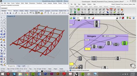 Grasshopper 2 System Creation Truss Pavilion Architecture 380