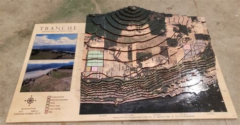 3d Topographic Map W Photo Transfer Made On A Glowforge Glowforge