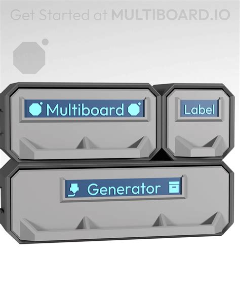 Multiboard Label Generator 3d Model By Multiboard On Thangs