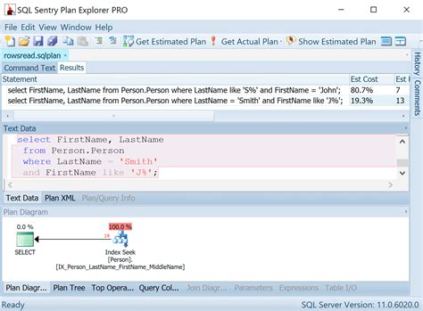 Actual Rows Read Warnings In Sql Sentry Plan Explorer