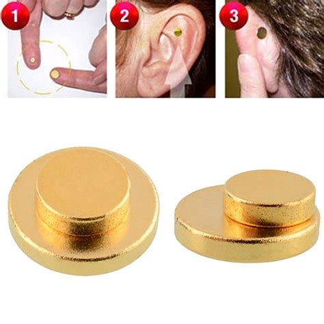 Quit Stop Smoking Smoke Auricular Ear Magnet Therapy Acupressure Tanga