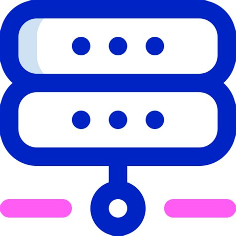 Server Super Basic Orbit Color Icon