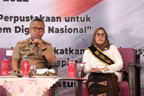 Bupati Lutim Dan Ketua TP PKK Jadi Narasumber Pada Talkshow Indeks