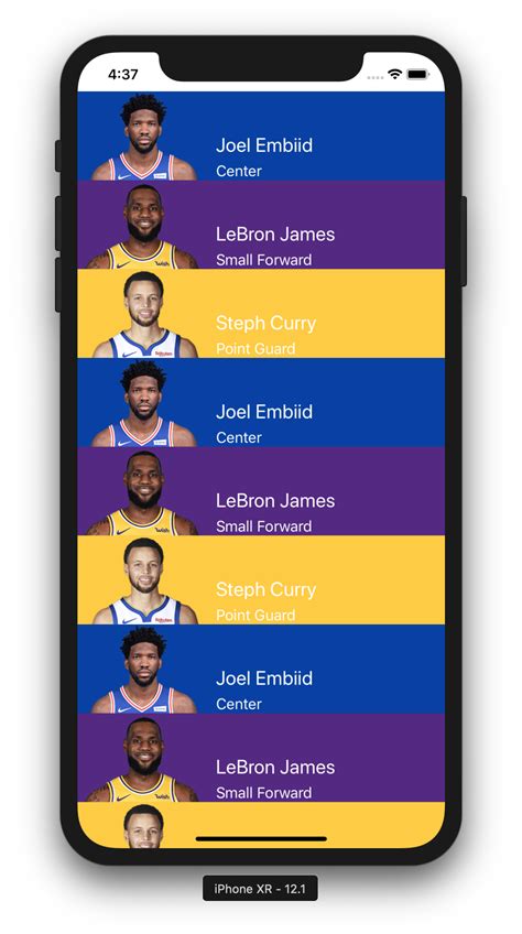 [collectionview android] items using a grid in their template do not