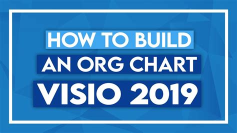 How To Build An Org Chart In Microsoft Visio 2019 Visio Tutorial QuadExcel Com
