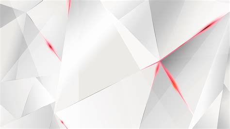 Wallpapers Red Abstract Polygons White Bg By Kaminohunter On Deviantart