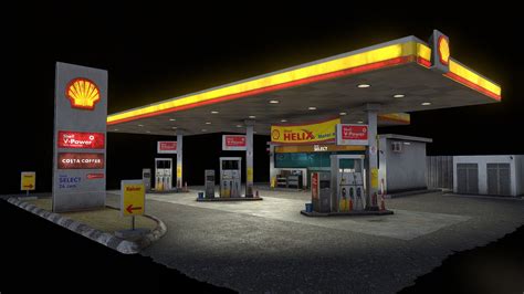 Pixley Shell Gas Station At Ana Marconi Blog