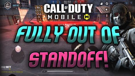 Call Of Duty Mobile NEW INSANE FULLY OUT OF MAP STANDOFF GLITCH CODM