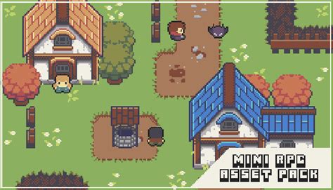 Mini Top Down RPG Asset Pack GameDev Market