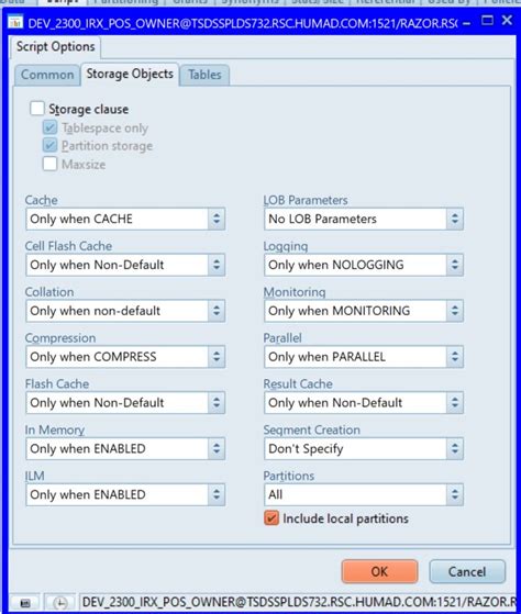 Toad Not Generating Ddl For Automatic Partitions Toad For Oracle And Devops Toolkit Toad World