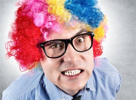 Payaso Enojado Foto De Archivo Imagen De Fondo Lindo 29285880