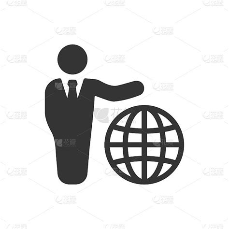全球业务图标