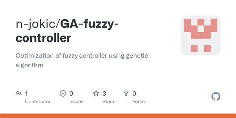 Github N Jokic Ga Fuzzy Controller Optimization Of Fuzzy Controller Using Genetic Algorithm