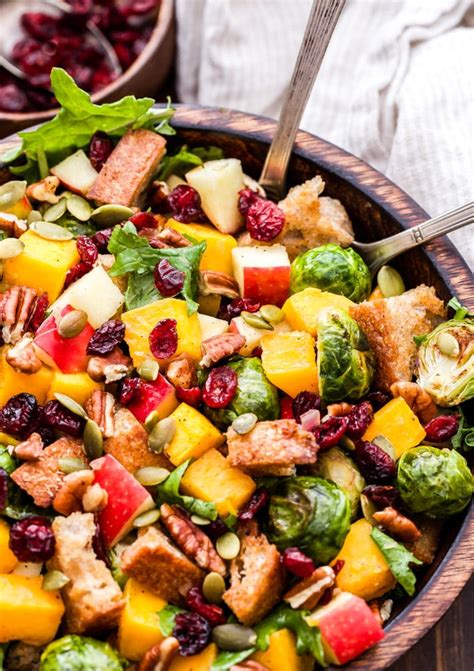 Fall Roasted Vegetable Panzanella Salad Recipe Runner
