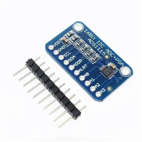 Jual 16bit I2C ADS1115 Module ADC 4 Channel With Pro Gain Amplifier