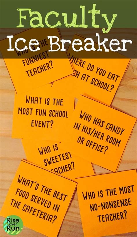 Ice Breaker Games In School At Ella Kendall Blog