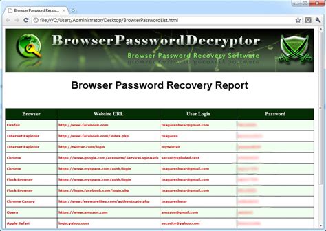 Browserpassworddecryptor Download