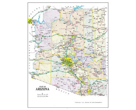 North Arizona Map