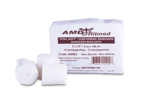 Ritmed® Vitalsoft Conforming Bandage Med Supply
