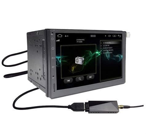 Dab Radio Receiver In Car Antenna Digital Dab Adapter Tuner Box Audio