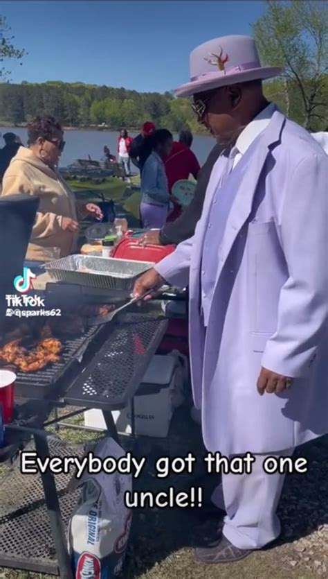 Uncle Von At The First Annual 2gf Cookout R 2gf