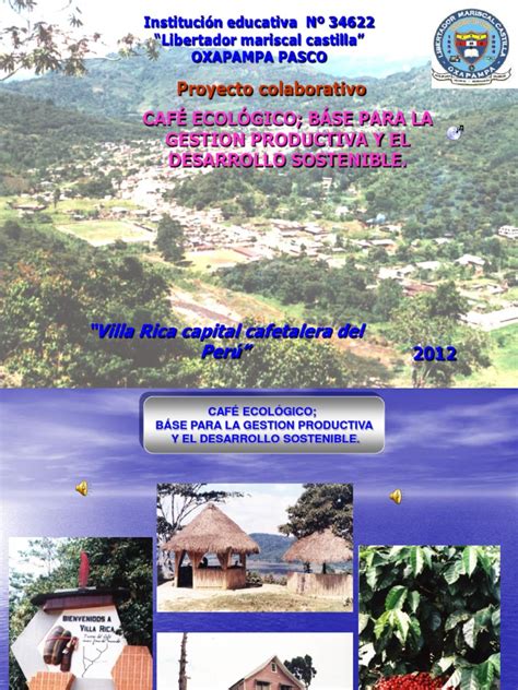 Café Ecológico Gestión Y Desarrollo Sostenible Pdf Arte