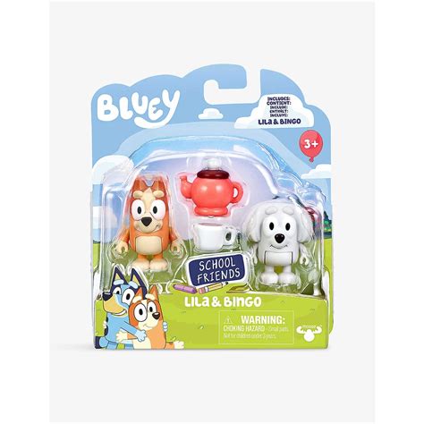 Bluey Lila And Bingo School Friends Figures 7cm Shopee Malaysia
