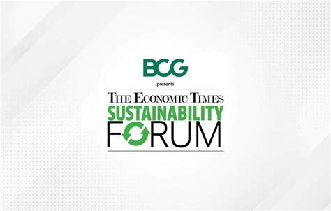 Anirban Mukherjee And Rajeev Chaba At Et Sustainability Forum Et