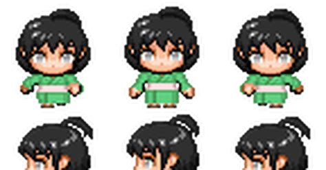 ドット絵 茨歌仙十七話の人g Rpgツクールmv用歩行グラフィック スペキュラム合金のイラスト Pixiv