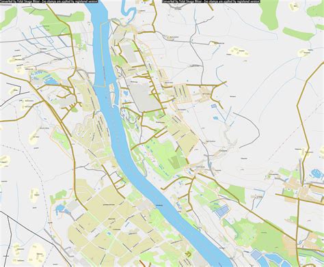 Карта города Ярославль Подробная карта улиц Ярославля и окрестностей города Raster Maps
