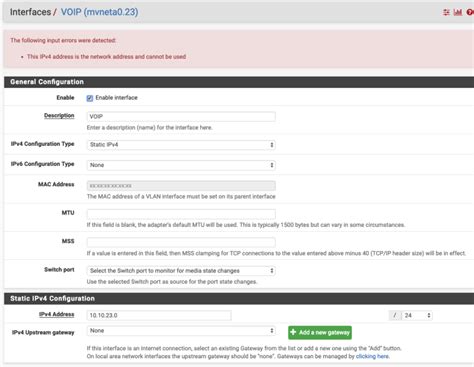 No DHCP On VLAN Interfaces Netgate Forum