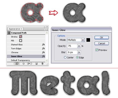 How To Create A Molten Metal Text Effect In Illustrator Envato Tuts