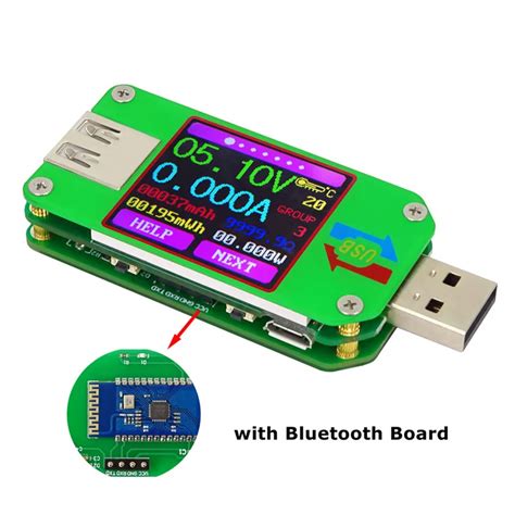 Um24c 2 0 Color Lcd Display Usb Voltage Tester Current Meter Voltmeter Amperimetro Battery