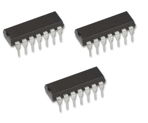 Olatus 7400 Quad Nand Gate Ic Pack Of 3 Industrial