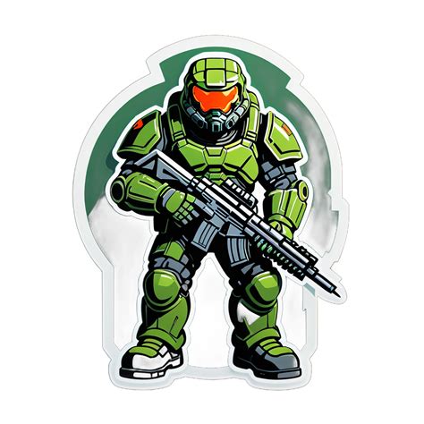 I Made An Ai Sticker Of Doom Soldier
